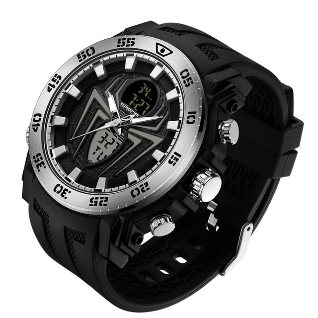 Reloj Sanda 6111 Negro y Plateado para Hombre - Envíos a Colombia ...
